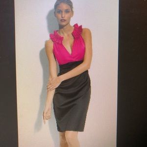 Donna Ricco | Dresses | Donna Ricci V Neck With Ruffle Detail | Poshmark